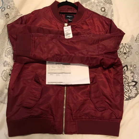 Forever 21 | Jackets & Coats | Nwt And Receipt Forever 2 Mens Bomber ...